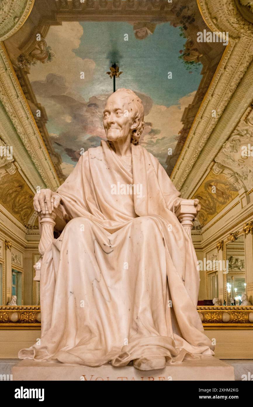 France, Paris, the theater of the French Comedy located in the Palais ...