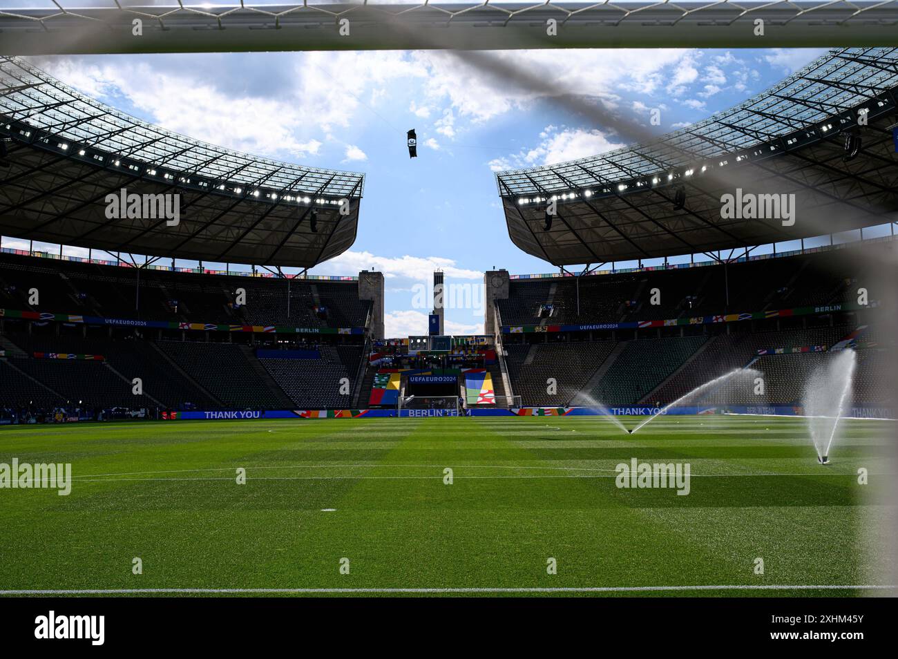 BERLIN, GERMANY - 14 JULY, 2024: The football match of Final EURO 2024 ...
