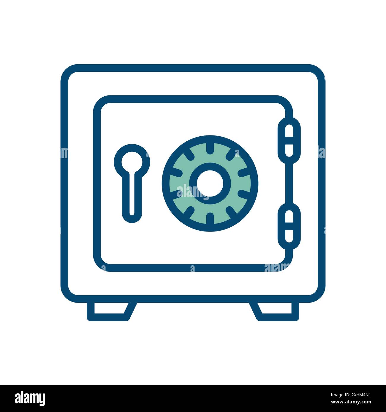 White line password protection safety Stock Vector Images - Alamy