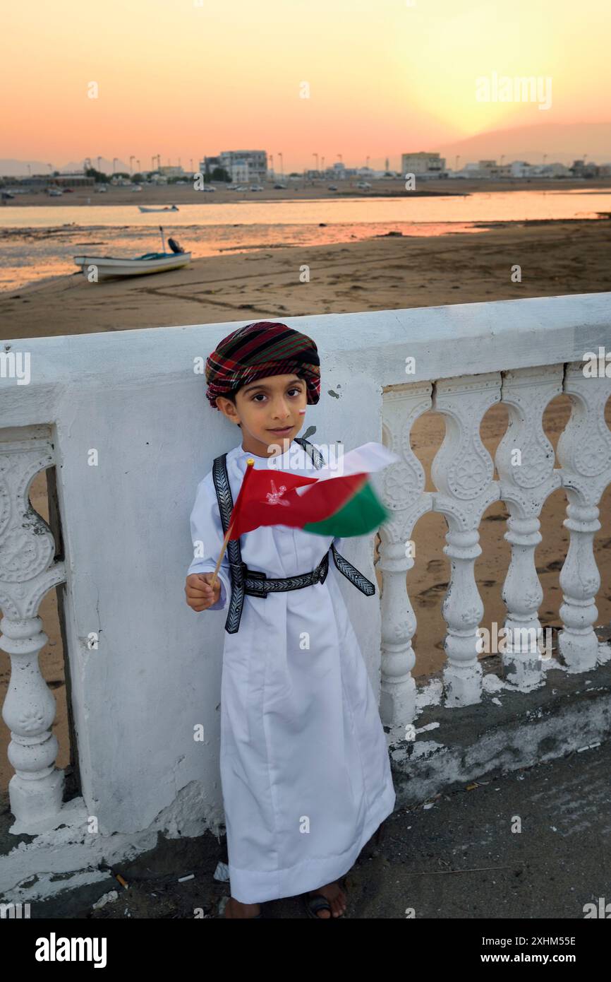 Sultanate of Oman, Ash Sharqiyah South Governorate, city and harbour of ...