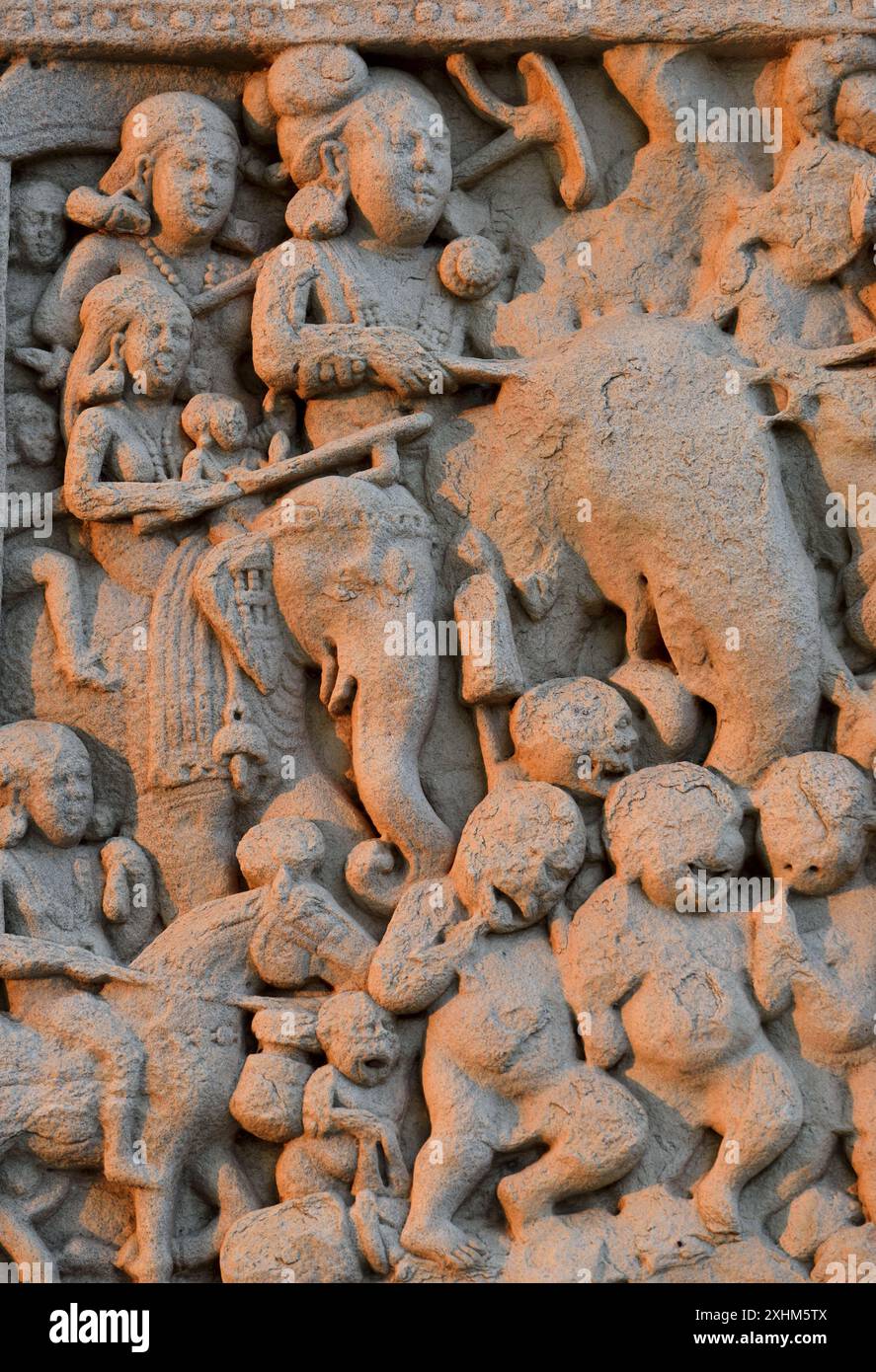 India, Madhya Pradesh, Unesco World Heritage Site, Sanchi, Indian ...