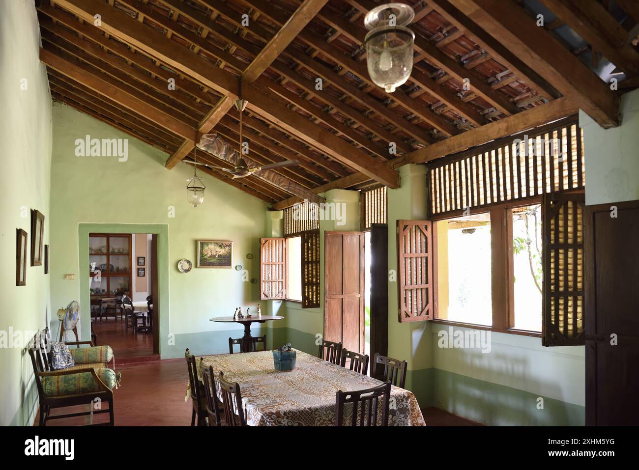 India, Goa, Quepem, Palacio do Deao (18th C Stock Photo - Alamy