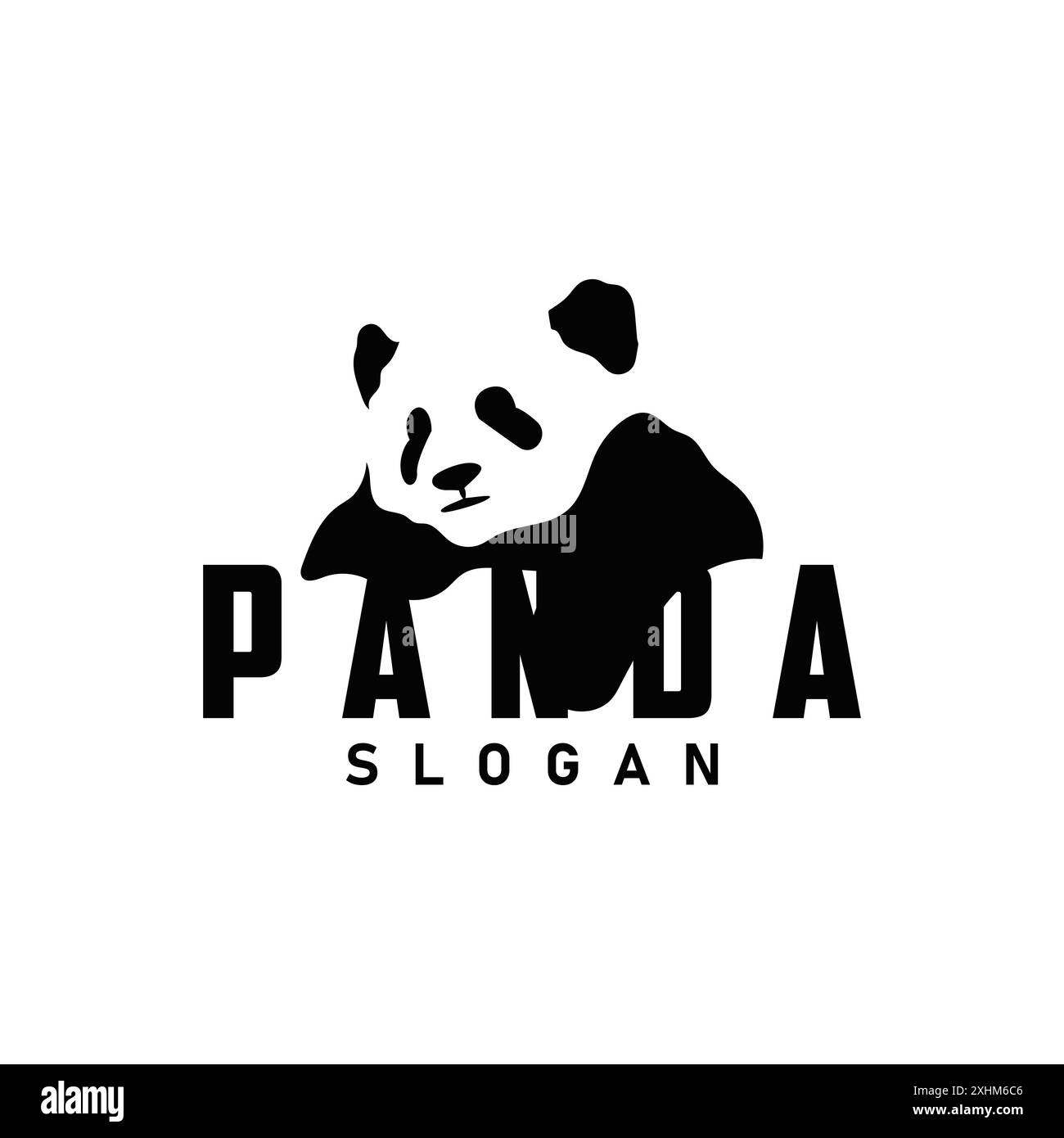 Playful bear logo hi-res stock photography and images - Alamy