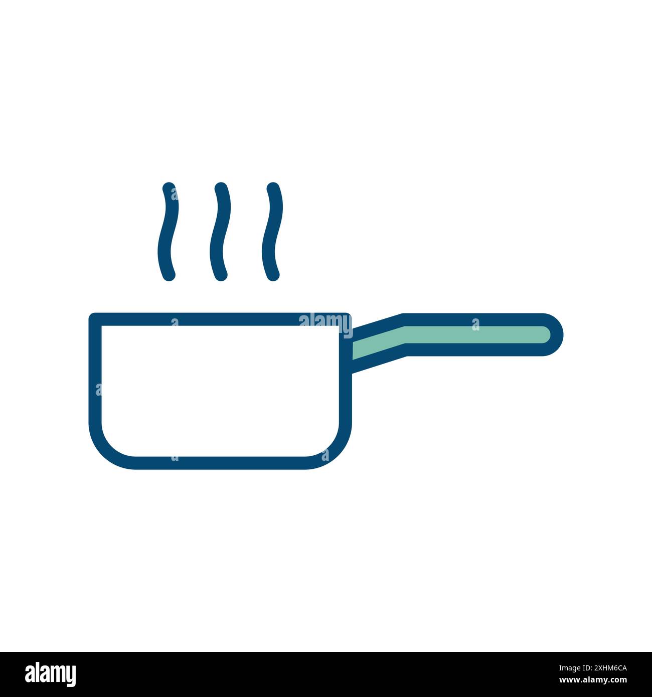 sauce pan icon vector design template in white background Stock Vector ...