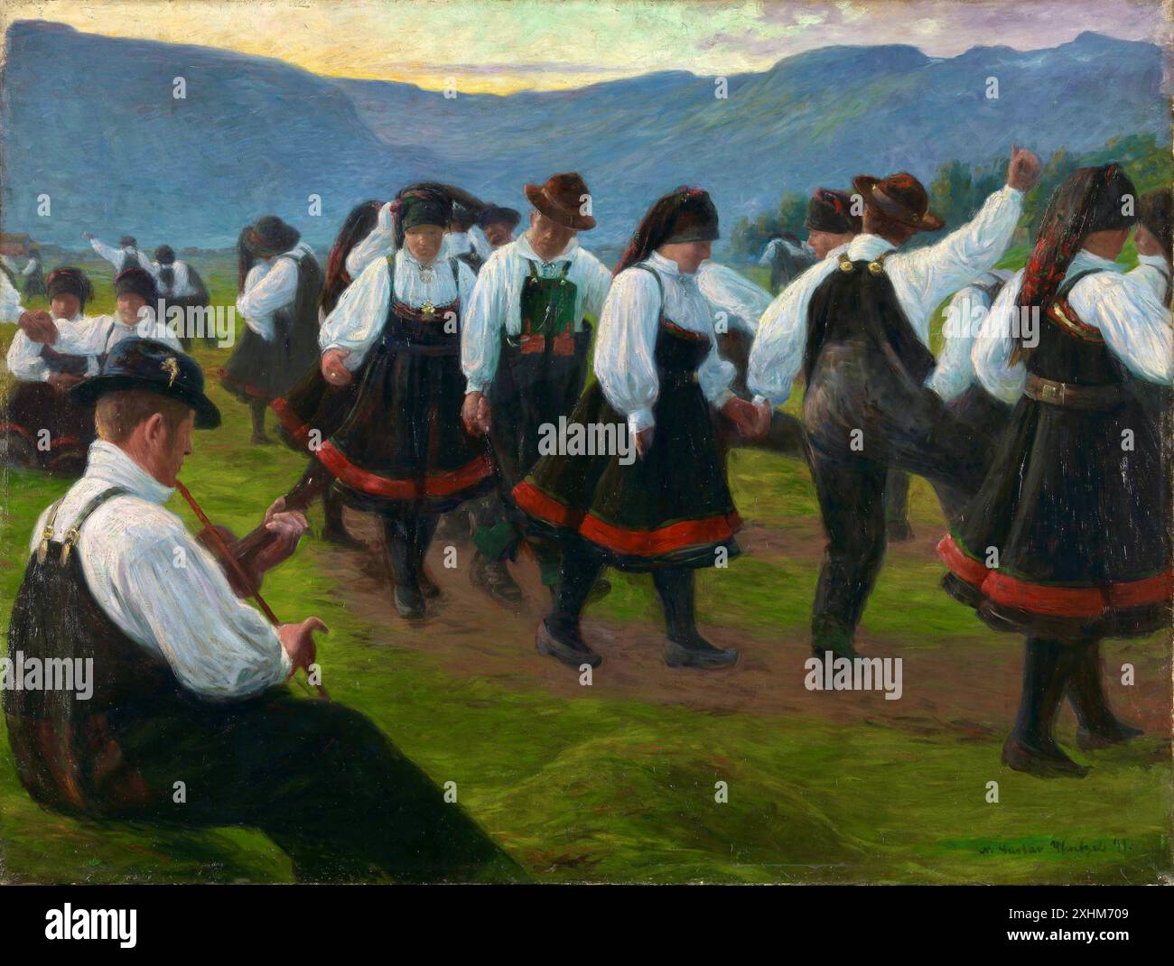 Gustav wentzel artwork hi-res stock photography and images - Alamy