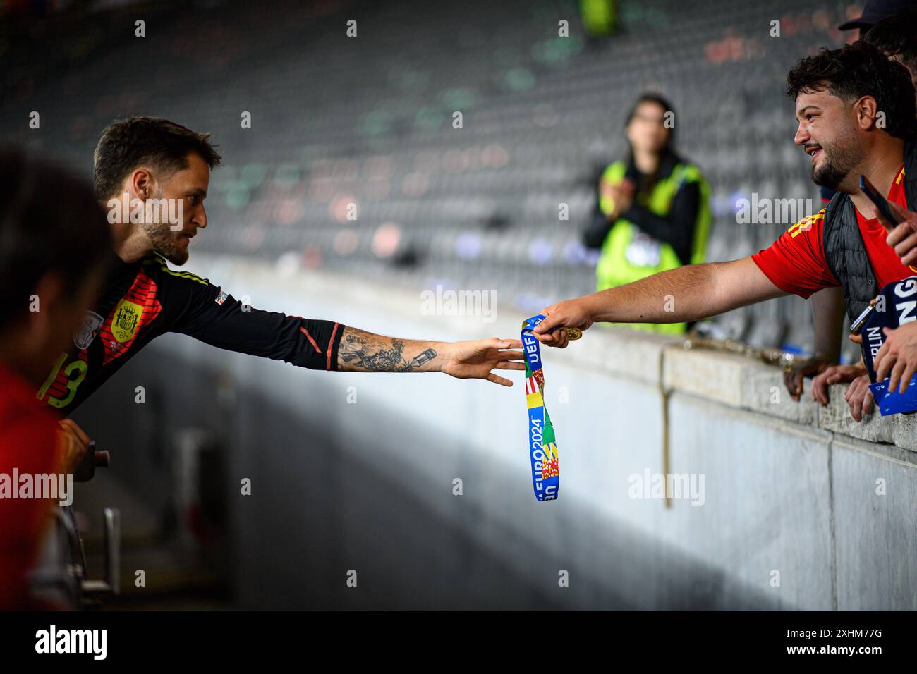 Berlin, Germany - 15 JULY, 2024: Alex Remiro, The football match of ...