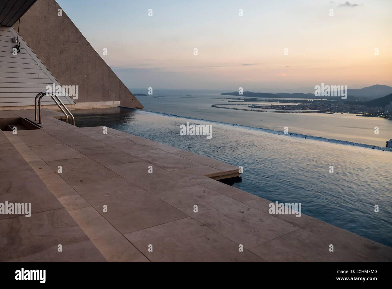 View of the Amador Causeway, and Panama bay from JW Marriott Panama ...