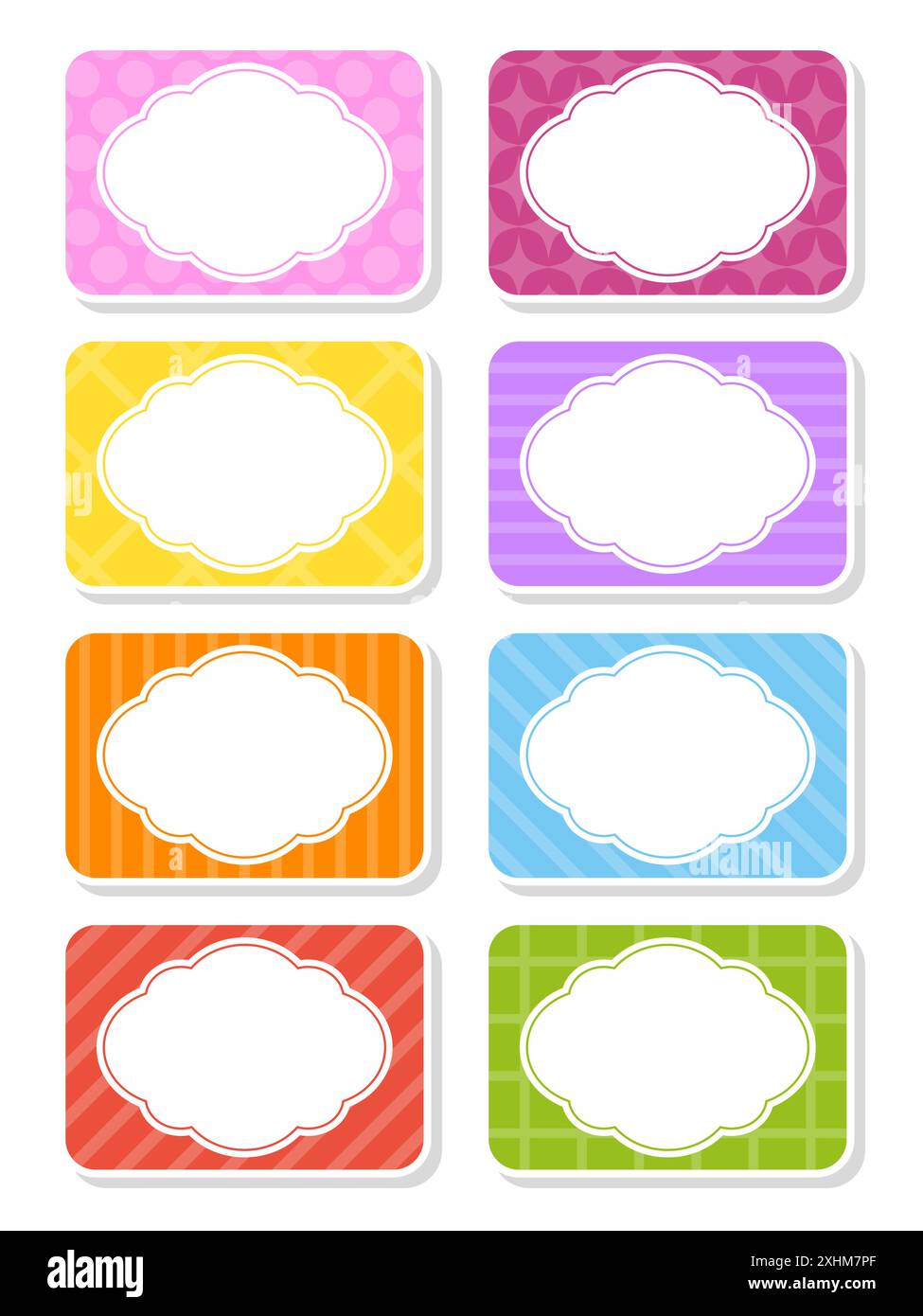 Name tags school Stock Vector Images - Alamy