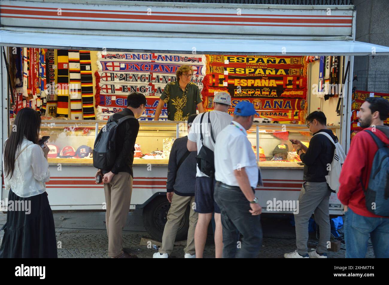 Berlin, Germany - July 14, 2024 - Football final UEFA Euro 2024 England ...