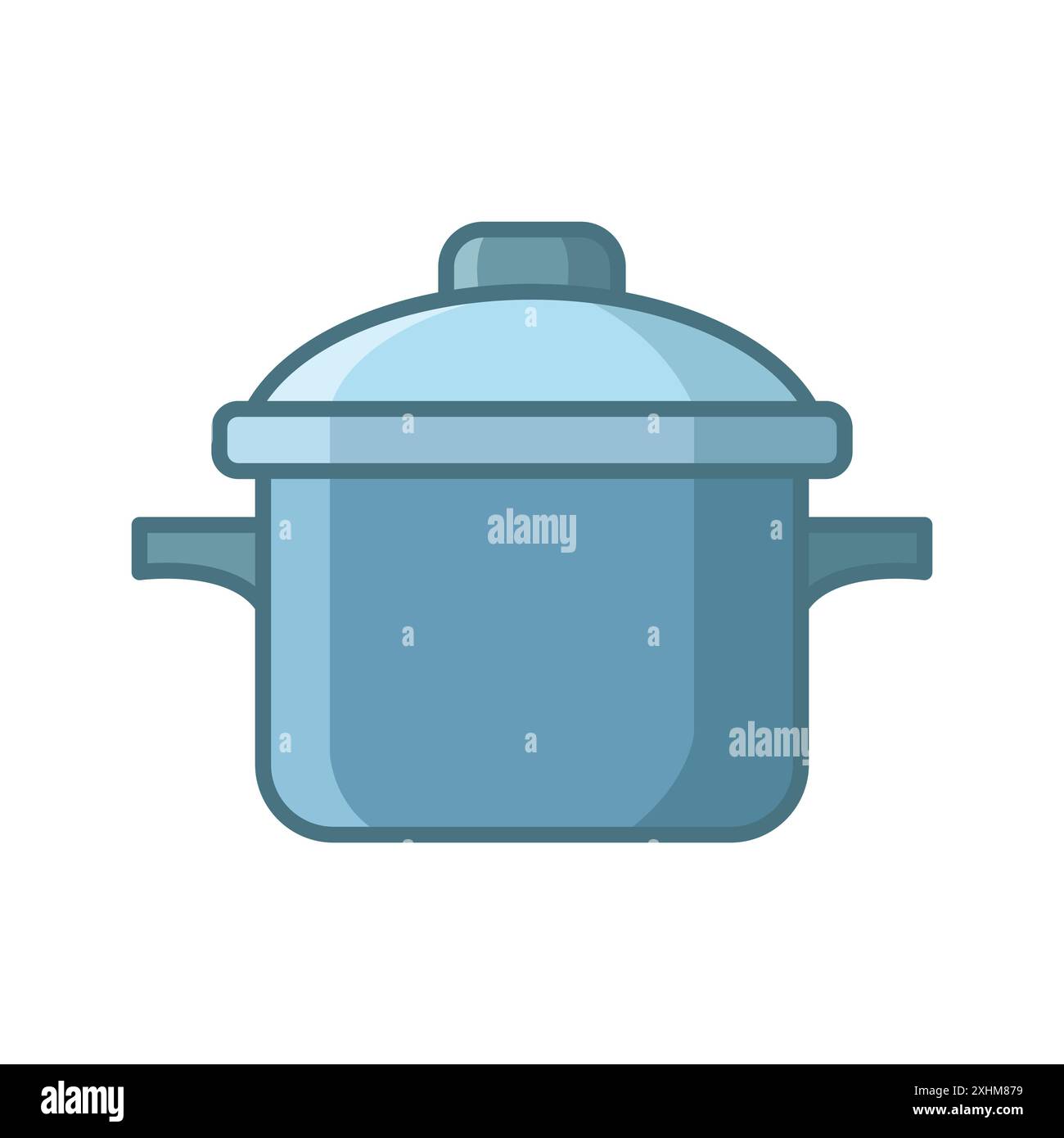 sauce pan icon vector design template in white background Stock Vector ...