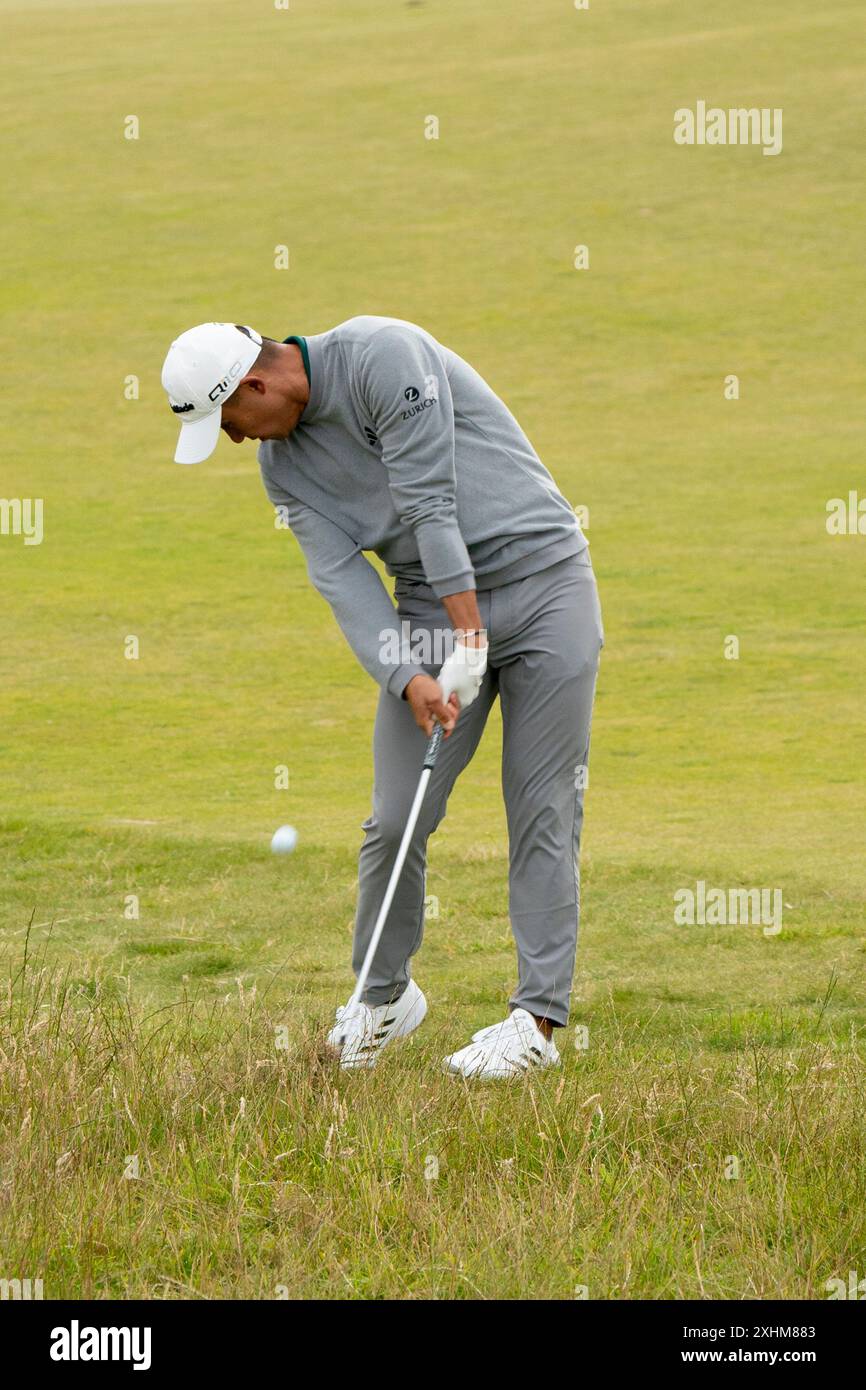 North Berwick, Scotland, UK. 13th July 2024. Scottish gofer Robert ...