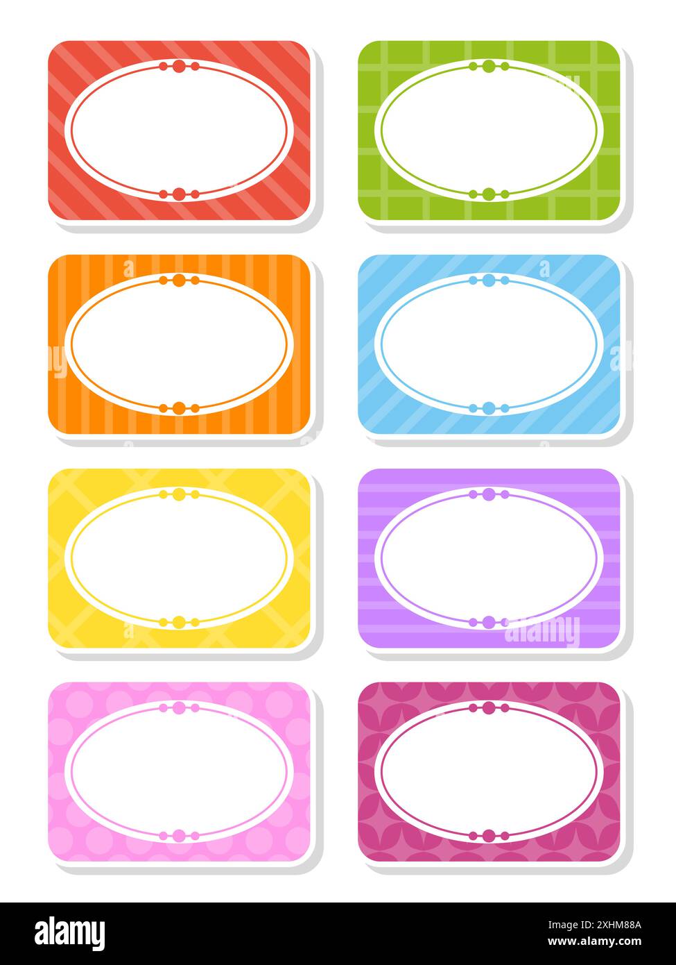 Name tags school Stock Vector Images - Alamy