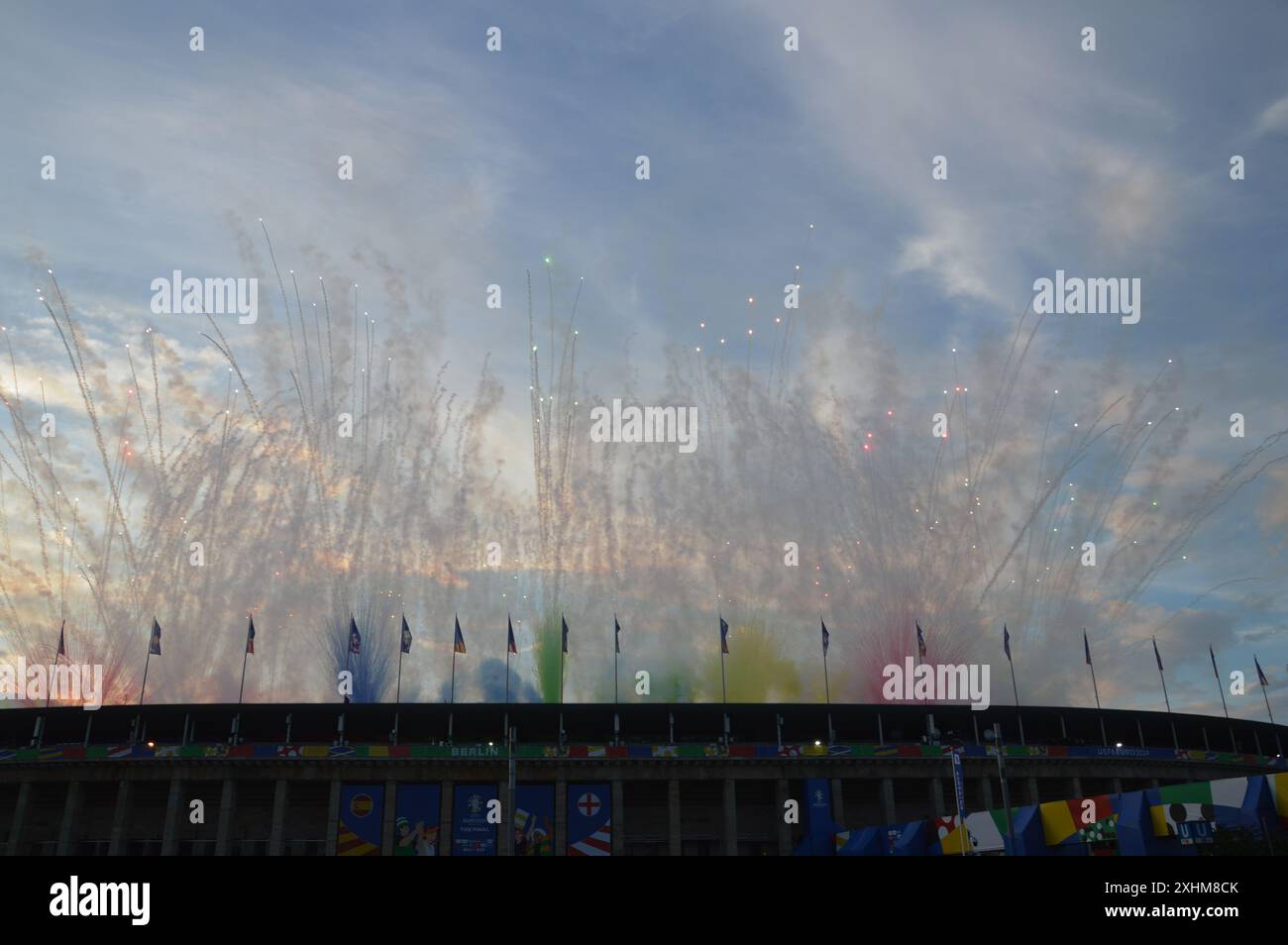 Berlin, Germany - July 14, 2024 - Football final UEFA Euro 2024 England ...