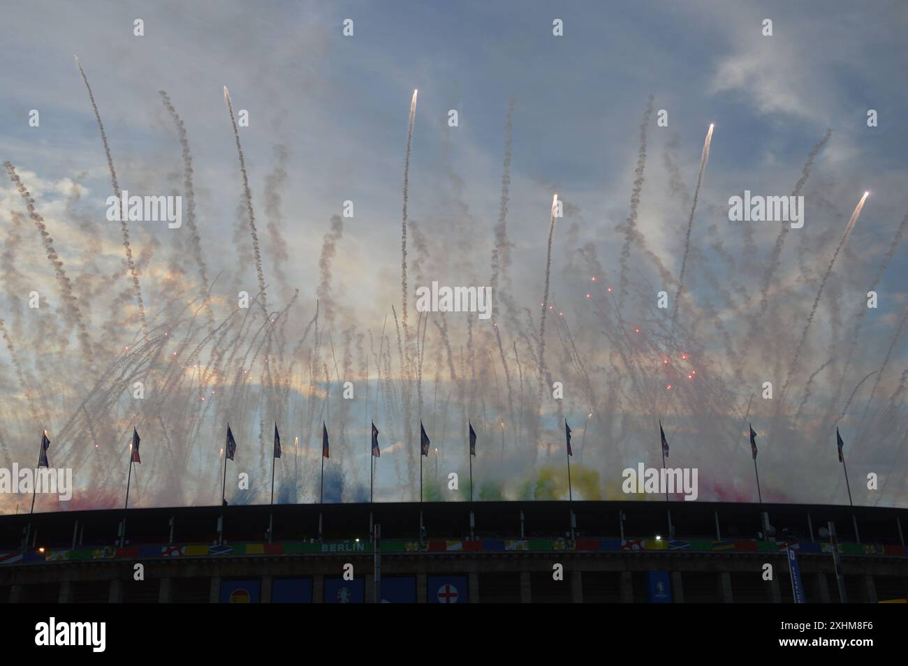 Berlin, Germany - July 14, 2024 - Football final UEFA Euro 2024 England ...