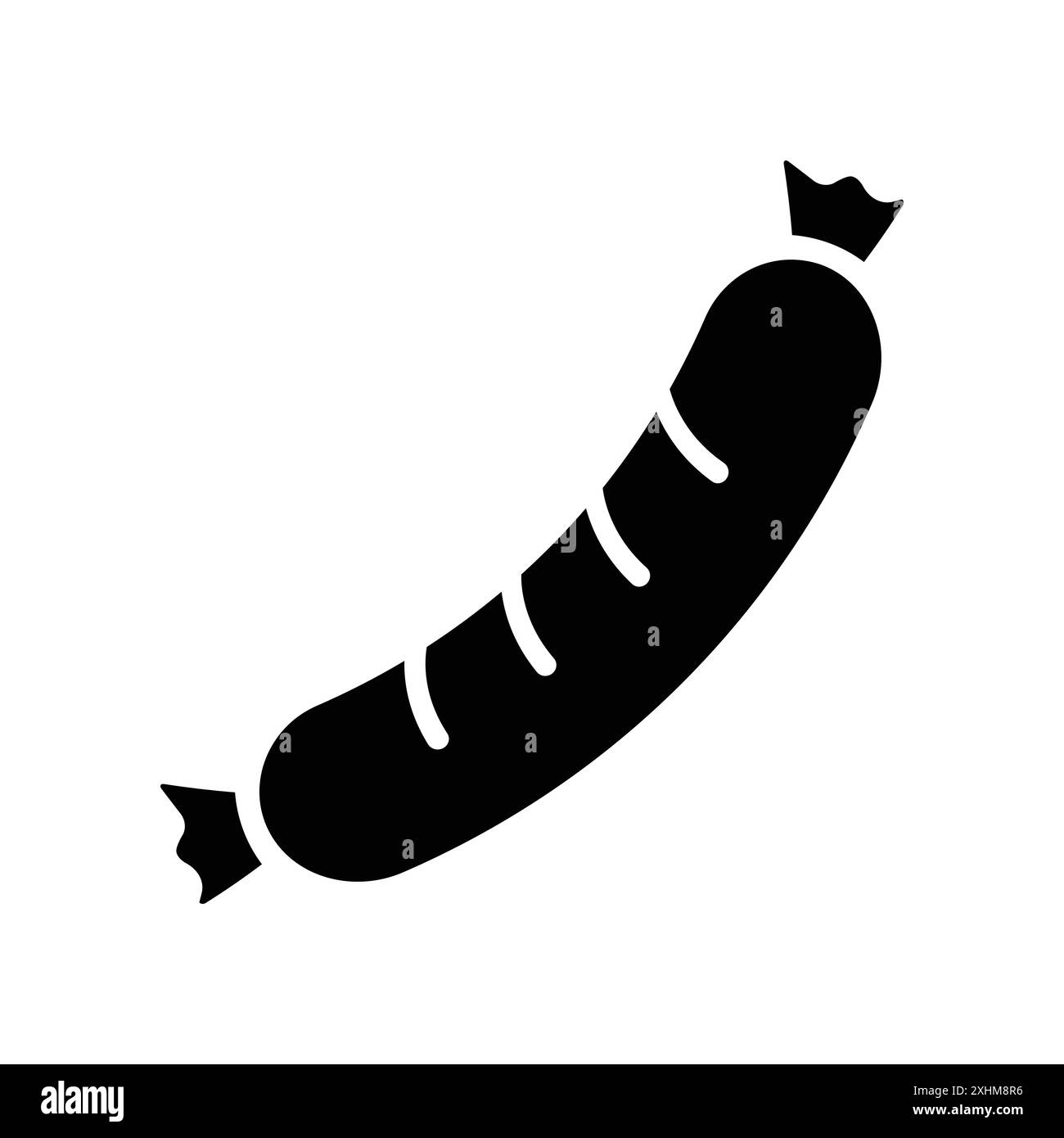 sausage icon vector design template in white background Stock Vector ...