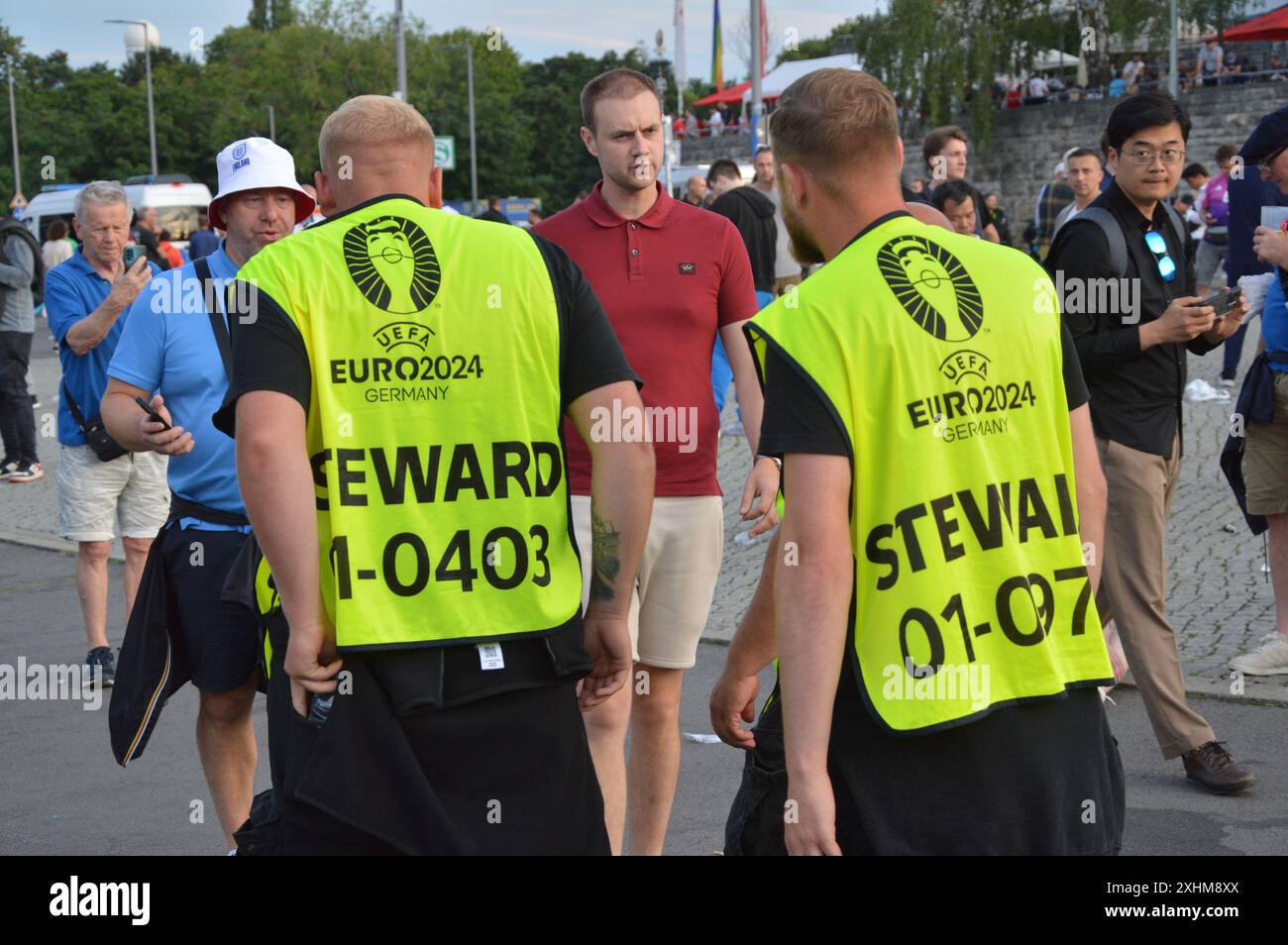 Berlin, Germany - July 14, 2024 - Football final UEFA Euro 2024 England ...