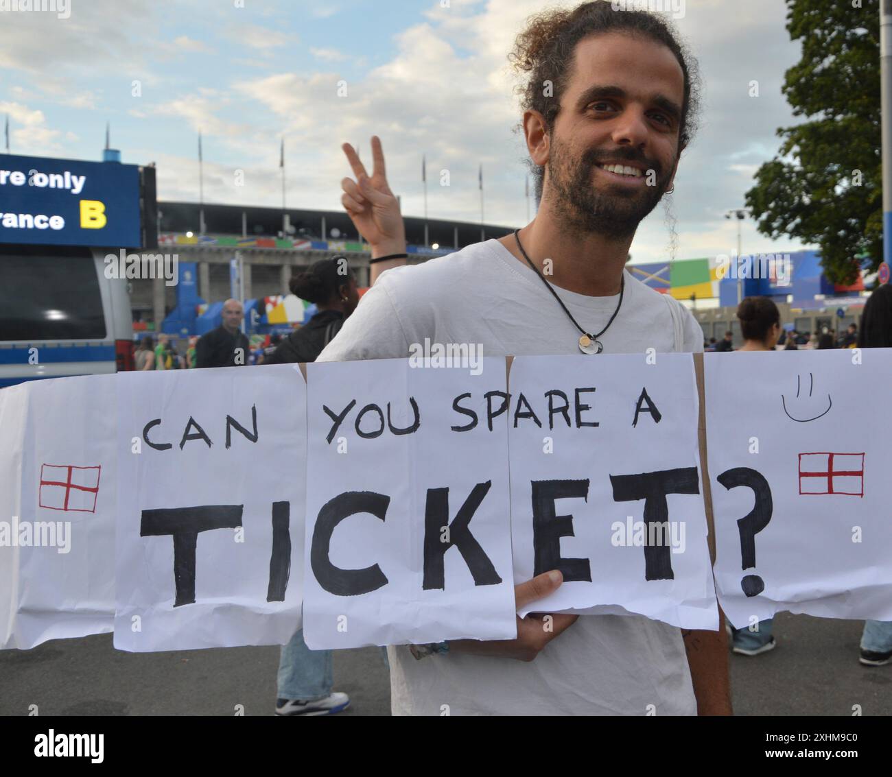 Berlin, Germany - July 14, 2024 - Football final UEFA Euro 2024 England ...
