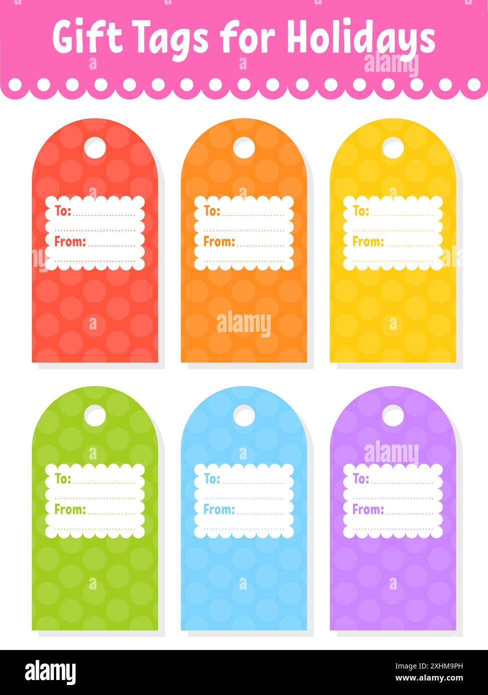 Bright stickers. Rectangular label. Cute characters. Color vector ...