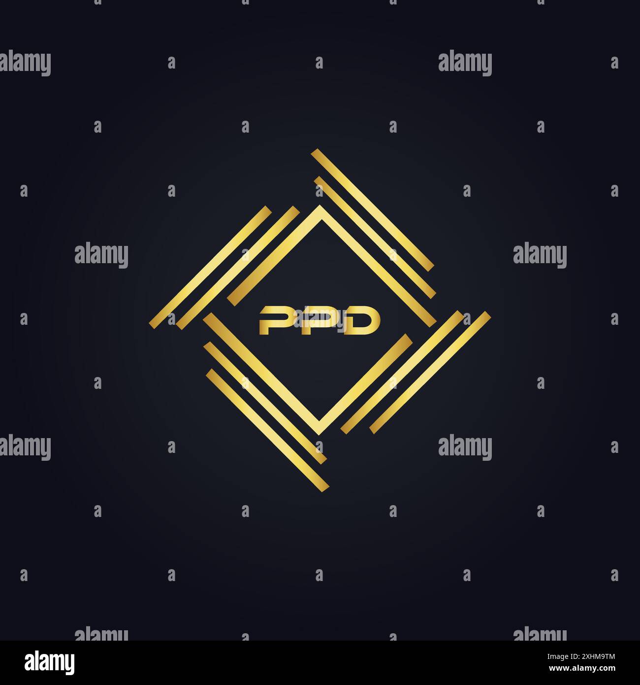 PPD logo. P P D design. White PPD letter. PPD, P P D letter logo design ...