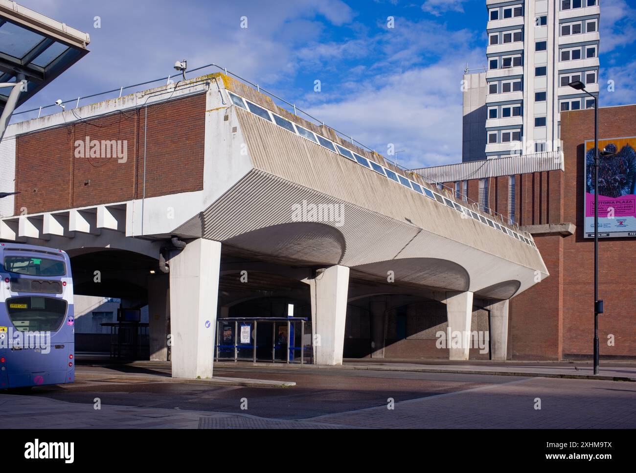 Victoria Bus station and travel interchange at Southend on Sea Stock ...