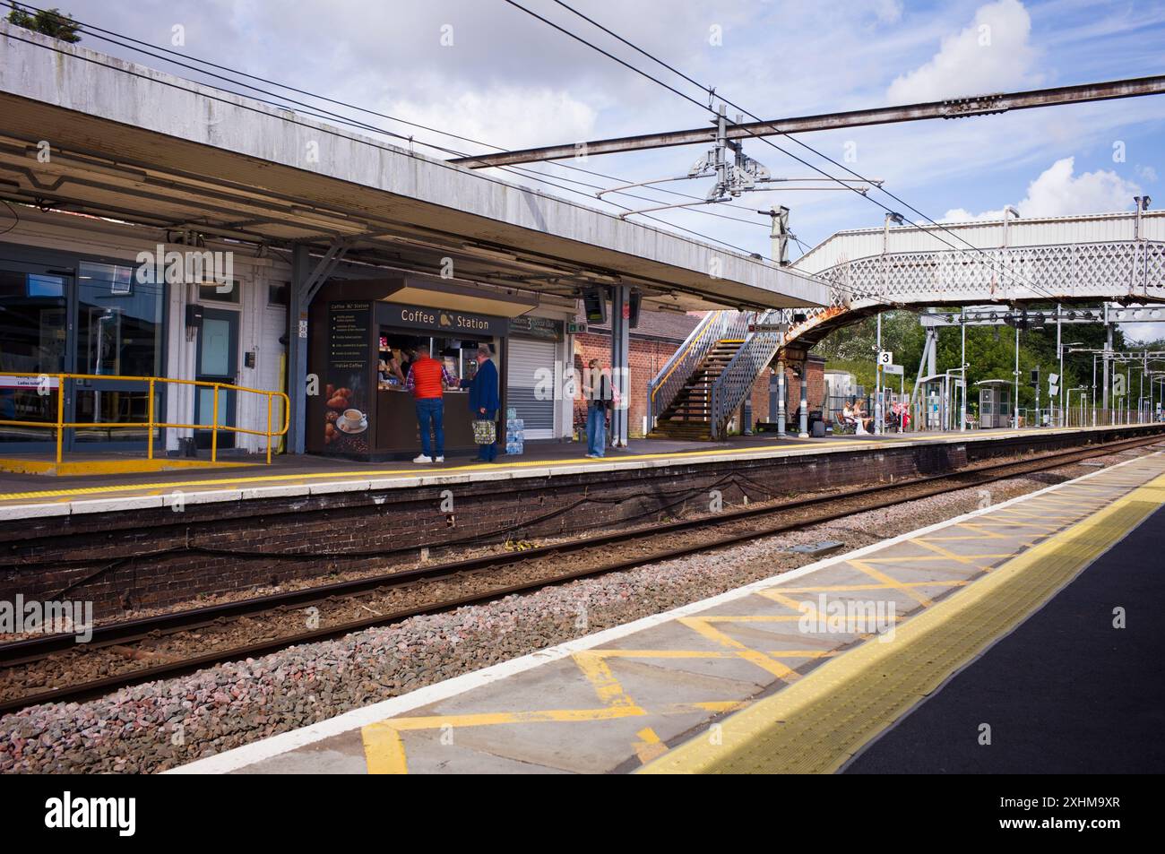 Wickford station in Essex where you can catch the train to Burham on ...