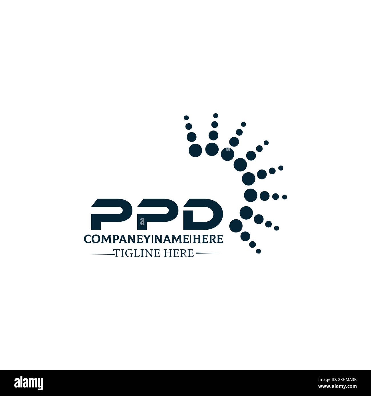 PPD logo. P P D design. White PPD letter. PPD, P P D letter logo design ...