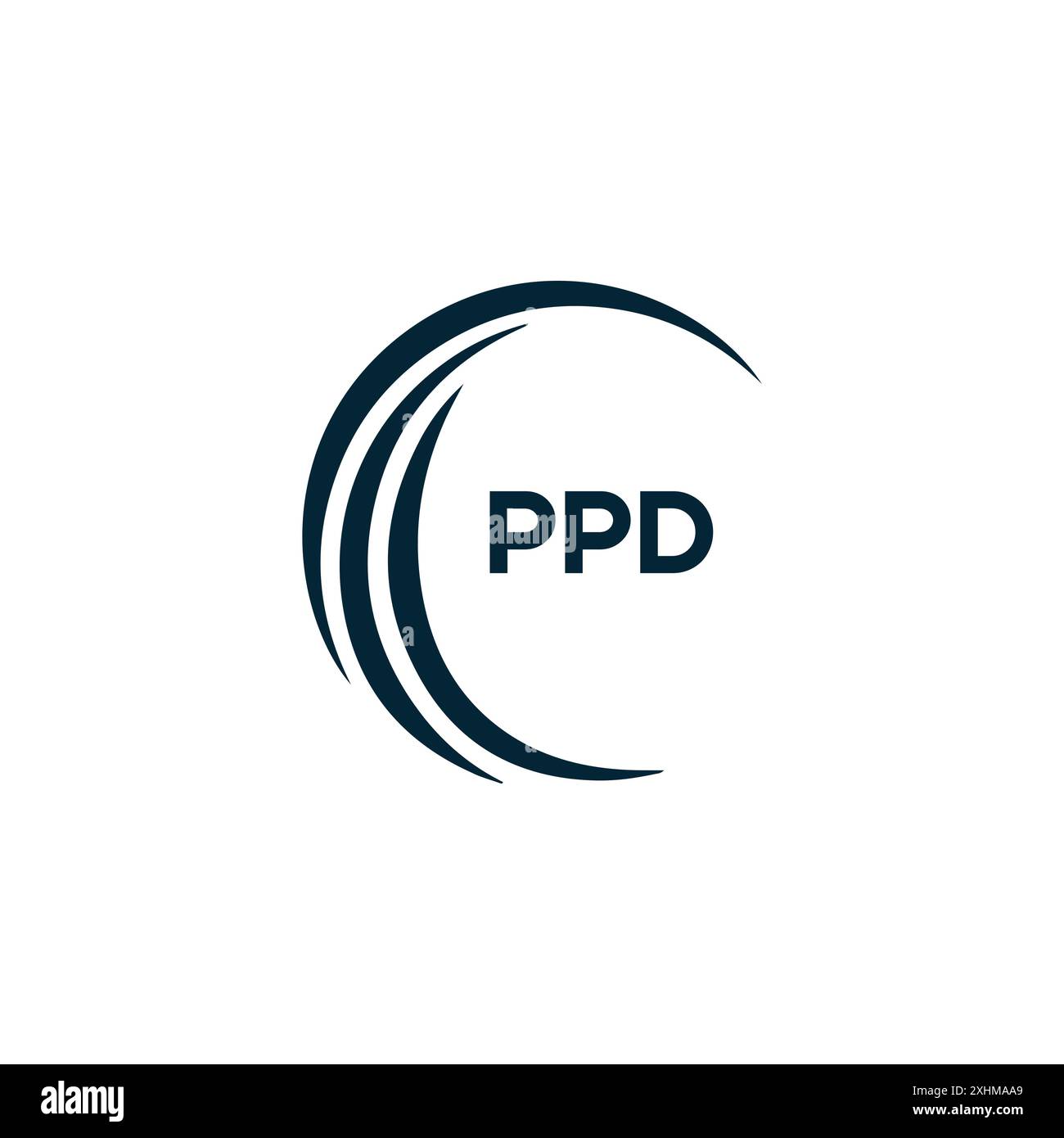 PPD logo. P P D design. White PPD letter. PPD, P P D letter logo design ...