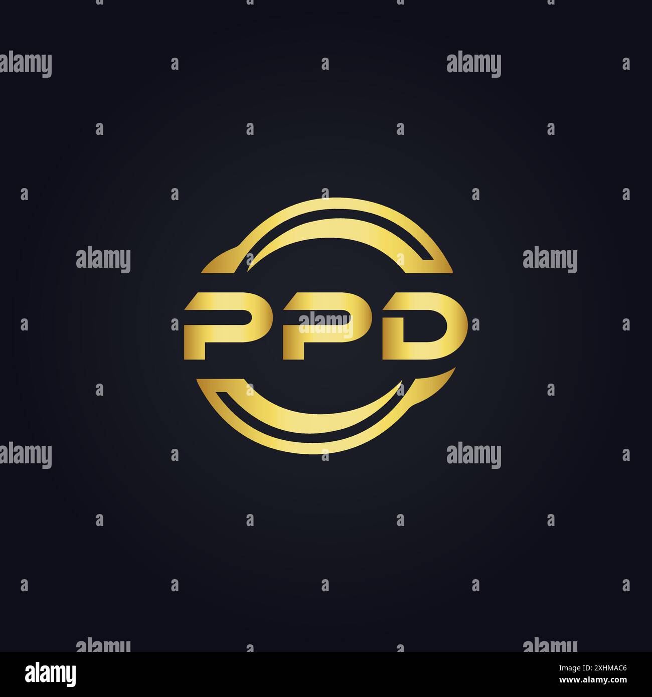 PPD logo. P P D design. White PPD letter. PPD, P P D letter logo design ...