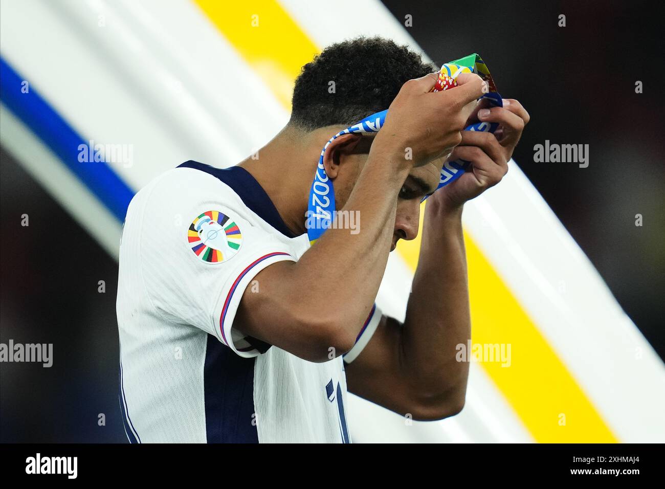 Berlin, Germany. 14th July, 2024. Jude Bellingham of England during the ...