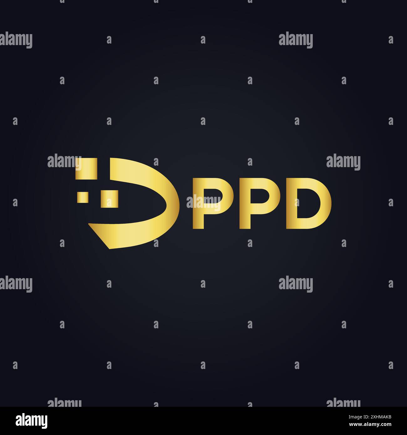 PPD logo. P P D design. White PPD letter. PPD, P P D letter logo design ...