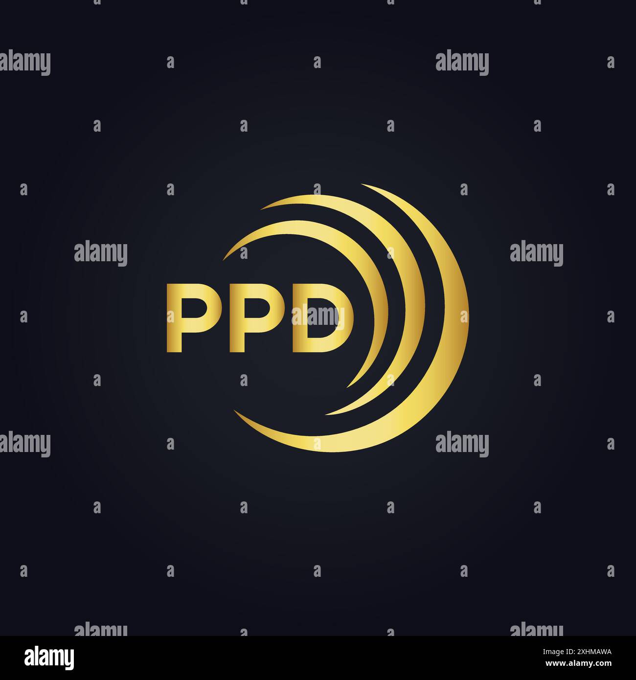 PPD logo. P P D design. White PPD letter. PPD, P P D letter logo design ...