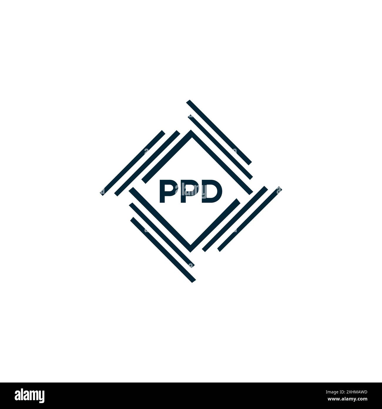 PPD logo. P P D design. White PPD letter. PPD, P P D letter logo design ...