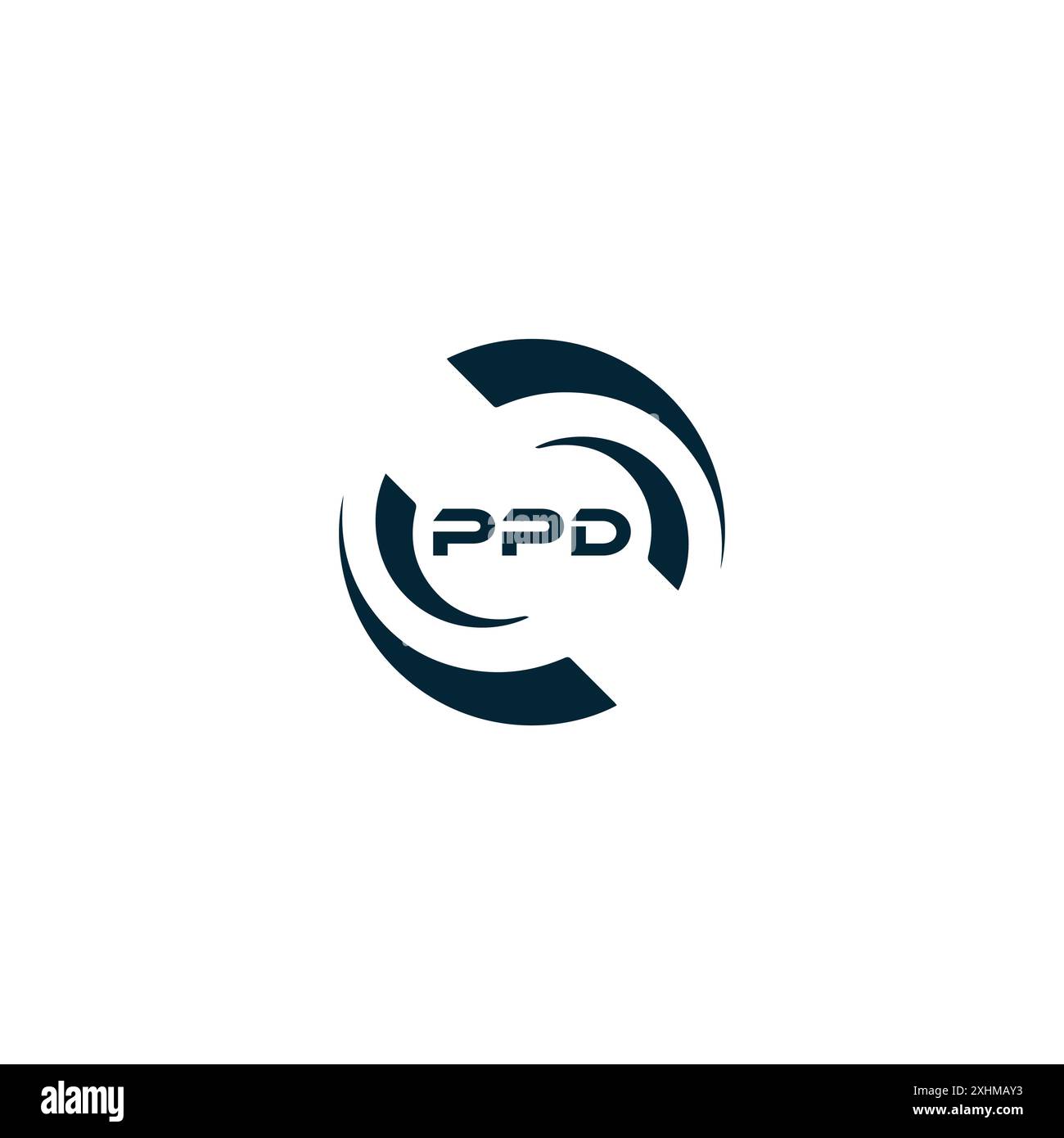 PPD logo. P P D design. White PPD letter. PPD, P P D letter logo design ...