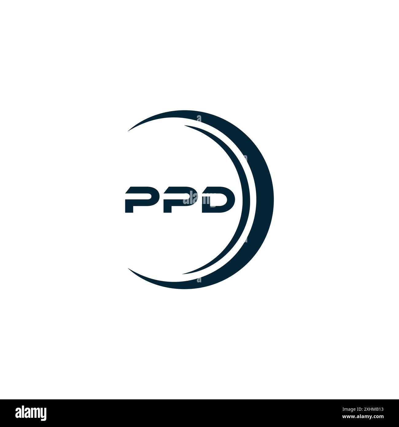 PPD logo. P P D design. White PPD letter. PPD, P P D letter logo design ...