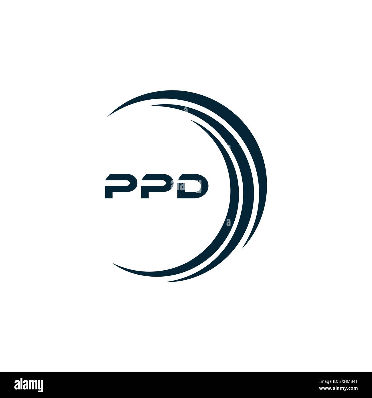 PPD logo. P P D design. White PPD letter. PPD, P P D letter logo design ...
