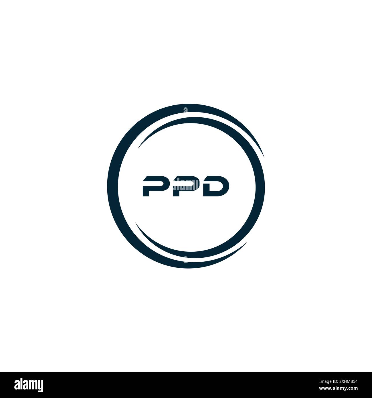 PPD logo. P P D design. White PPD letter. PPD, P P D letter logo design ...