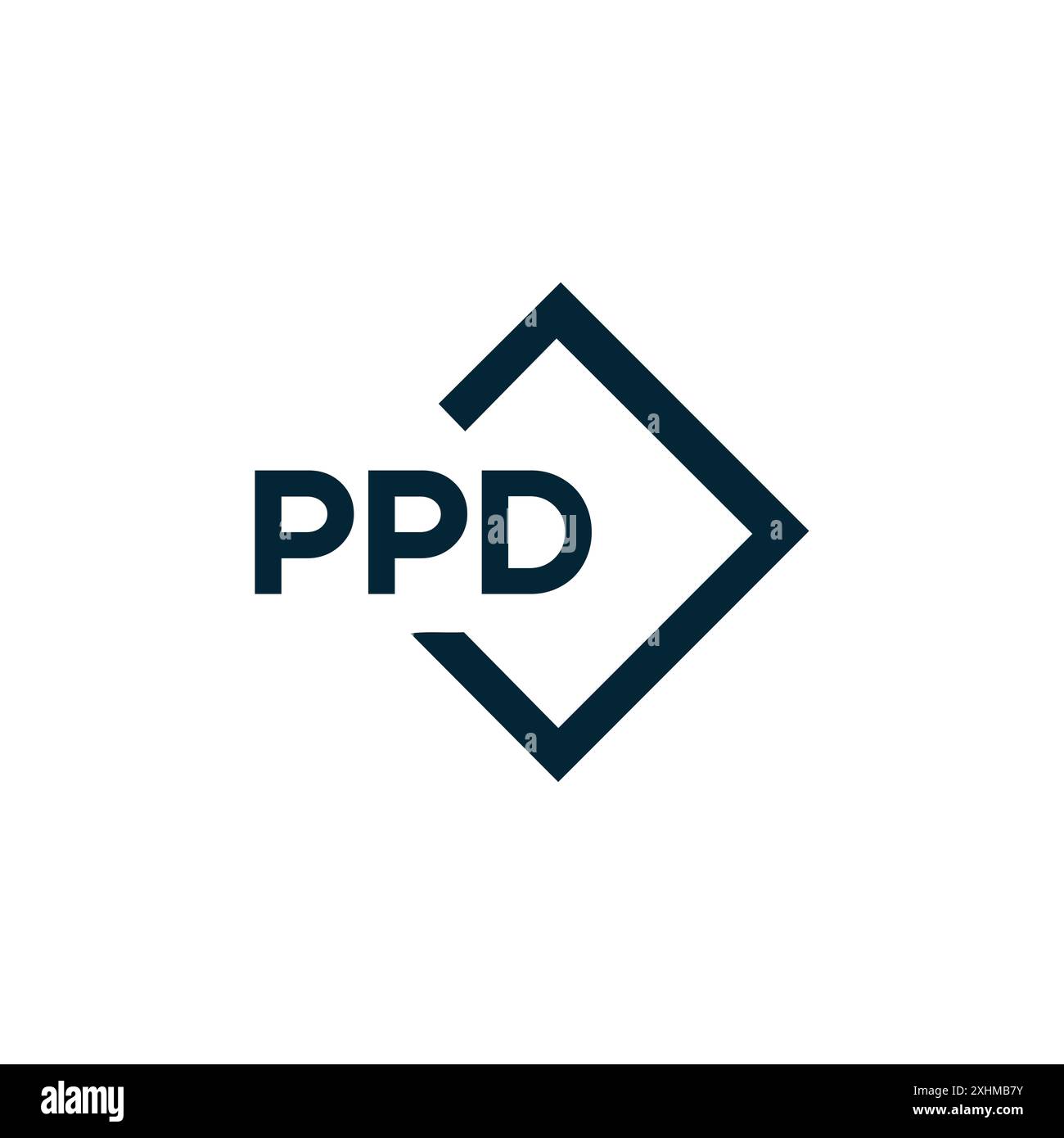 PPD logo. P P D design. White PPD letter. PPD, P P D letter logo design ...