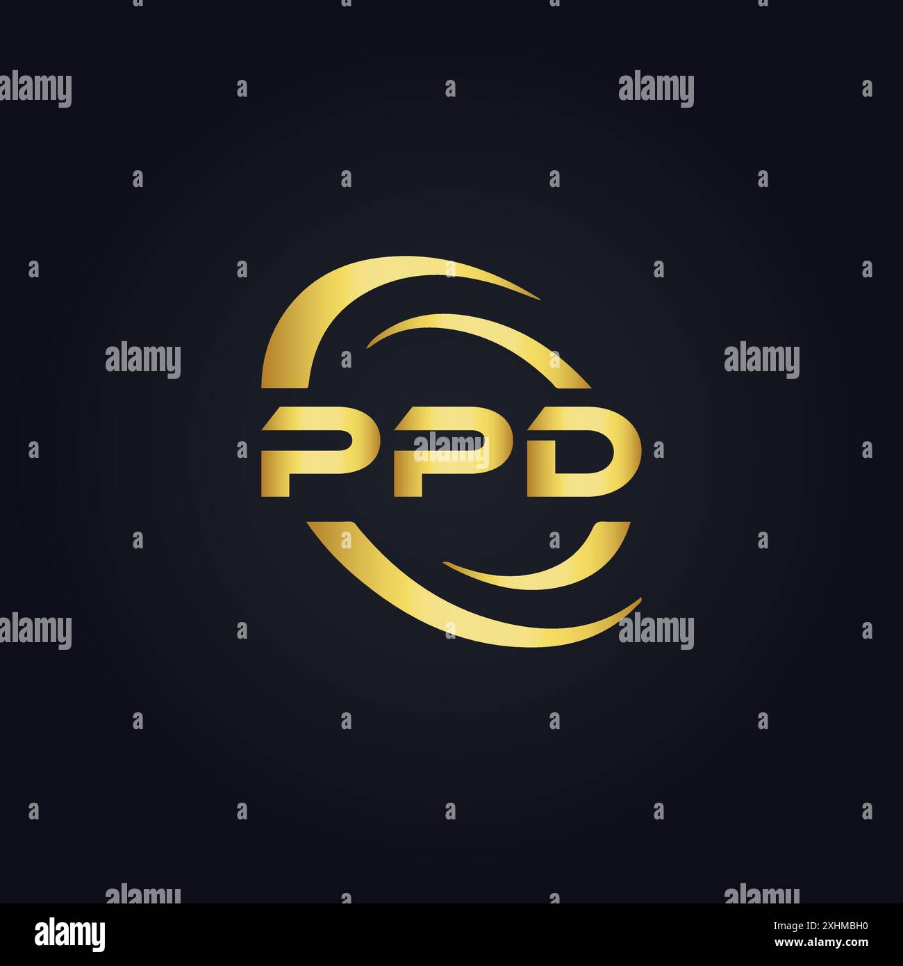 PPD logo. P P D design. White PPD letter. PPD, P P D letter logo design ...