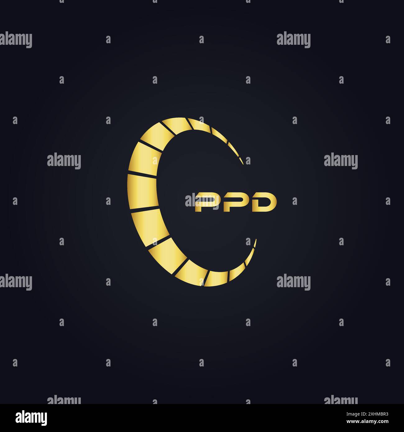 PPD logo. P P D design. White PPD letter. PPD, P P D letter logo design ...
