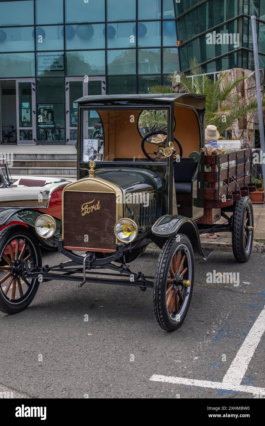 Ford Model TT 1924 on Classic cars event in Pomorie, Bulgaria Stock ...