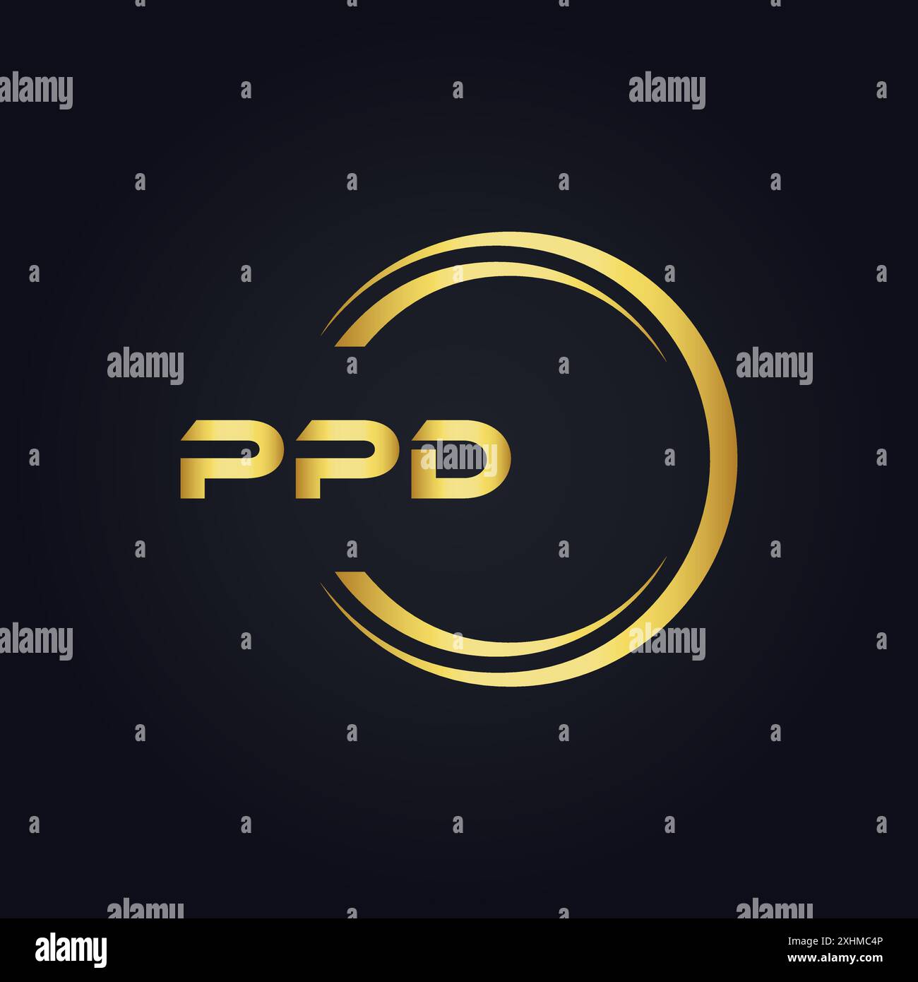 PPD logo. P P D design. White PPD letter. PPD, P P D letter logo design ...