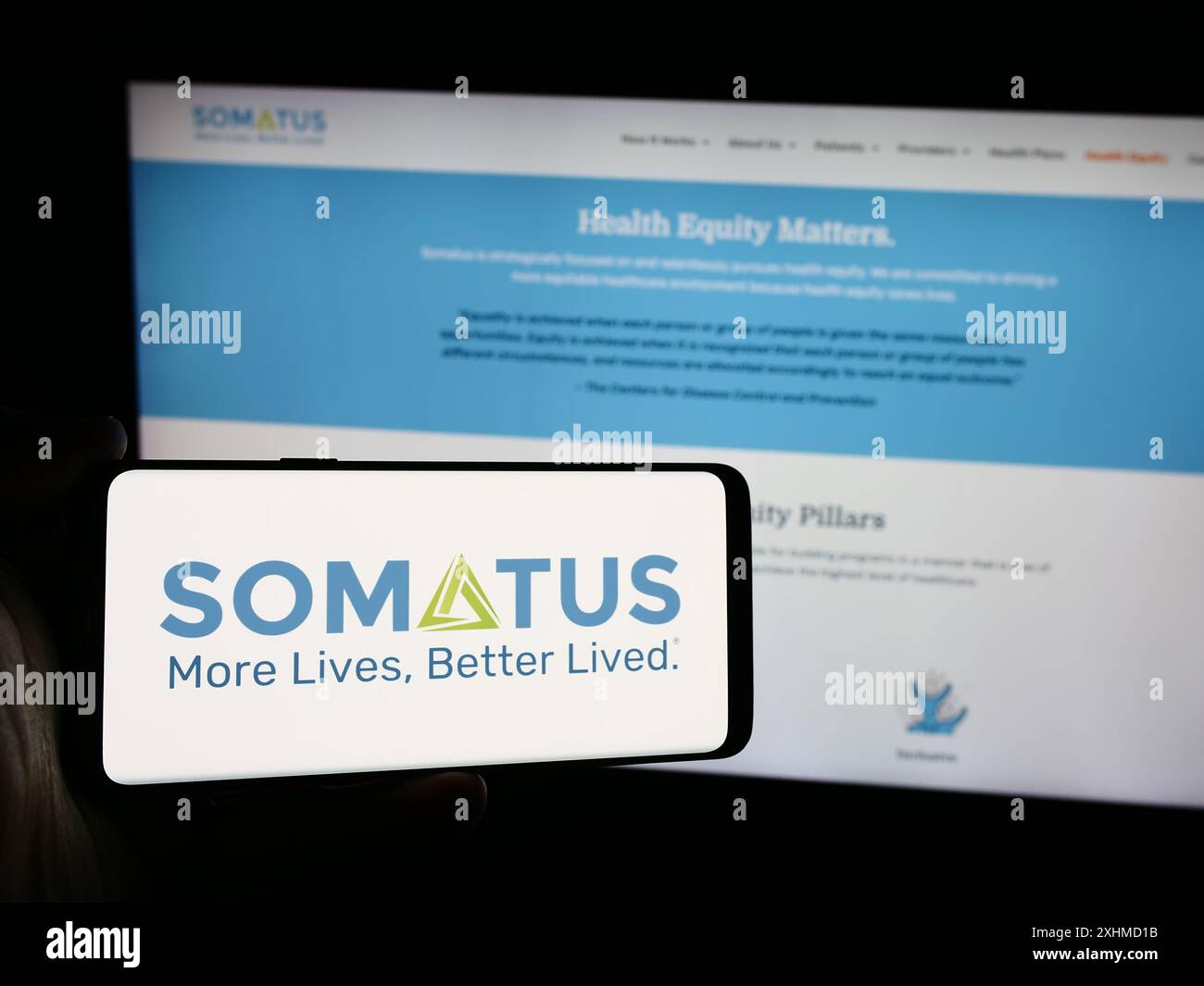 Somatus logo hi-res stock photography and images - Alamy