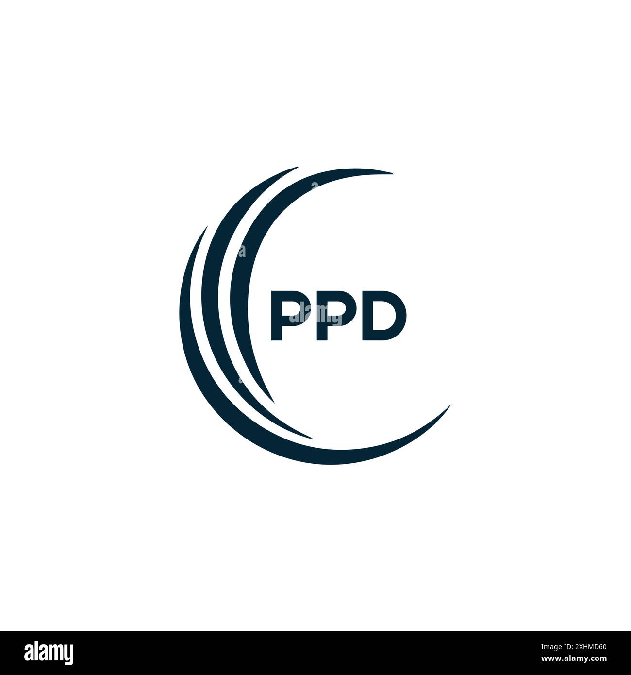 PPD logo. P P D design. White PPD letter. PPD, P P D letter logo design ...