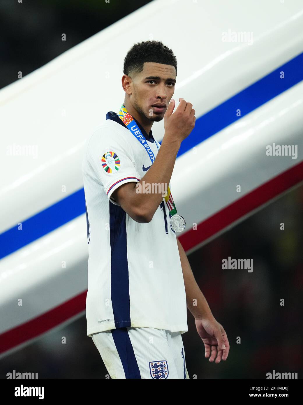 Jude Bellingham of England during the UEFA Euro 2024 match between ...