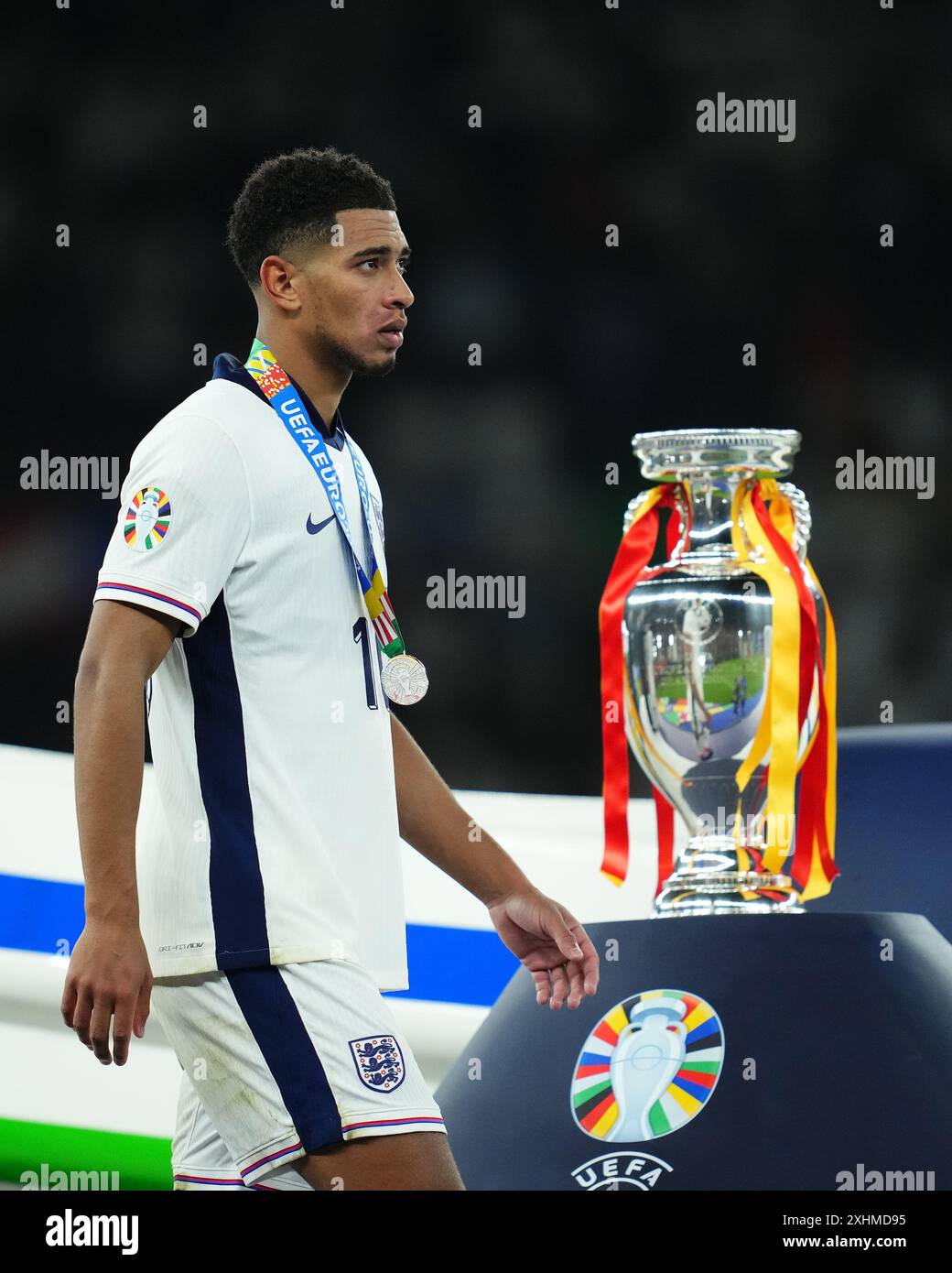 Jude Bellingham of England during the UEFA Euro 2024 match between ...