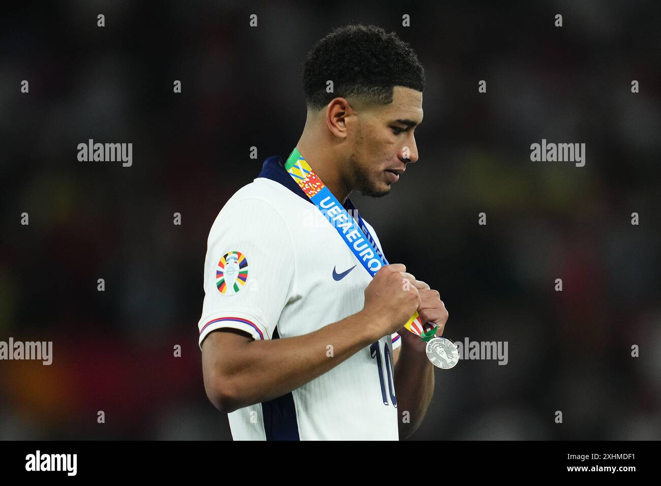 Jude Bellingham of England during the UEFA Euro 2024 match between ...