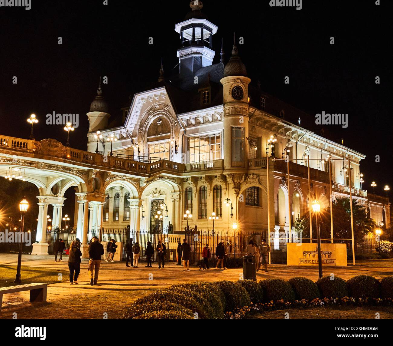panoramic of the building and viewpoint of the tiger museum Stock Photo ...