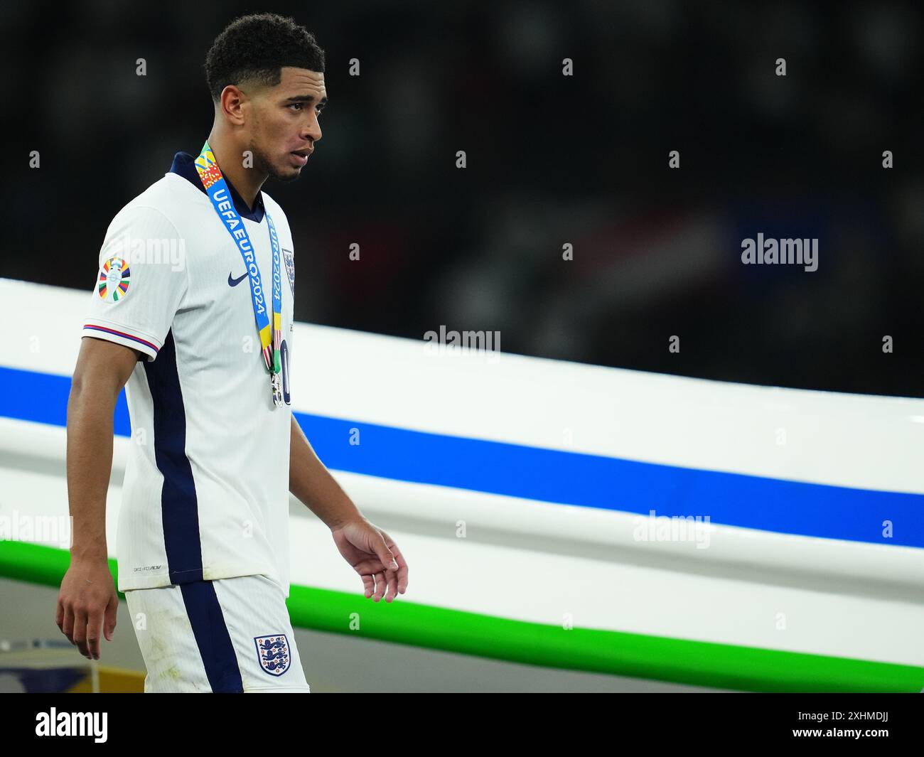 Jude Bellingham of England during the UEFA Euro 2024 match between ...