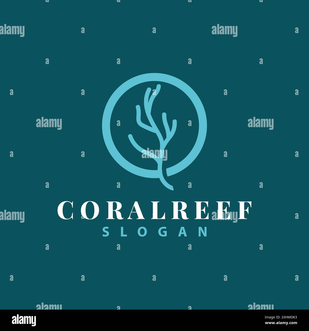 Coral reef logo vector silhouette sea fish habitat simple beautiful sea ... Coral reef logo vector silhouette sea fish habitat simple beautiful sea ...