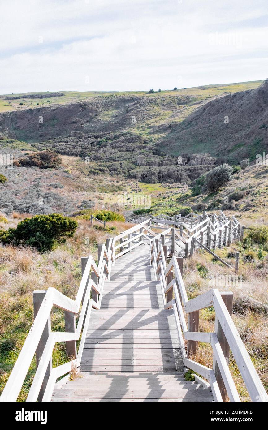 Natural landscape stairs on hi-res stock photography and images - Alamy